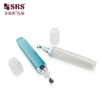 China 15ml/20ml Empty Lozenge Acrylic Bottle Alloy Roller Head Cosmetic Skincare Container for sale