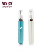 China 15ml/20ml Empty Lozenge Acrylic Bottle Alloy Roller Head Cosmetic Skincare Container for sale
