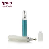 China 15ml/20ml Empty Lozenge Acrylic Bottle Alloy Roller Head Cosmetic Skincare Container for sale