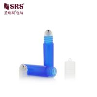 China Wholesale 5ML Mini Plastic Roller Bottle Pull Ring Cap Refillable Essential Oil Perfume Vial Custom Color OEM ODM for sale