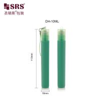 China 10ml Plastic Roll‑on Bottle with Pull‑Ring Cap Custom Color Empty Cosmetic Roller Container for sale