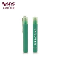China 10ml Plastic Roll‑on Bottle with Pull‑Ring Cap Custom Color Empty Cosmetic Roller Container for sale