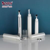 China Custom 10ml 15ml Airless Roll‑on Bottle Press Vacuum Massage Bottle for sale