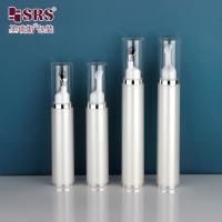 China Custom 10ml 15ml Airless Roll‑on Bottle Press Vacuum Massage Bottle for sale
