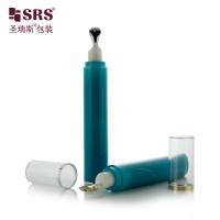 China 10ml/15ml Airless Vacuum Roll‑on Bottle Replaceable Plastic Alloy Steel Ball Roller Head Cosmetic Skincare Packaging for sale