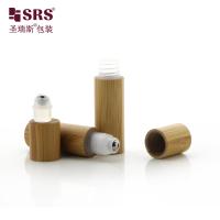China 5ml Eco‑Friendly Bamboo Shell Roller Bottle Plastic Inner Vial Empty Cosmetic Roll‑on Container For Perfume Fragrance Oil for sale