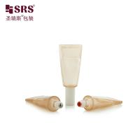 China Empty 10ml Tube Shape Glass Roll-on Bottle Cosmetic Roller Packaging for sale