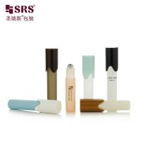 China New Mold Special Shaped Cap Plastic Roll On Bottle Empty Essential Oil Roller Bottle ODM Custom Cosmetic Packaging for sale