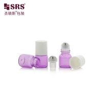 China Custom Logo 1ml Tubular Glass Roll‑on Bottle Mini Sample Glass Roller Vial for Private Label Perfume Packaging for sale