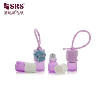 China Custom Logo 1ml Tubular Glass Roll‑on Bottle Mini Sample Glass Roller Vial for Private Label Perfume Packaging for sale