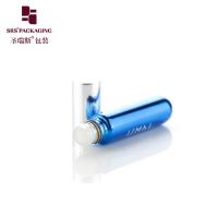 China Mini 6ml Tubular Glass Roller Bottle With Aluminum Cap & Plastic Ball for sale