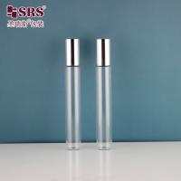 China 10ml 17mm Tubular Glass Roll‑On Bottle Cosmetic Essential Oil Roller Vial for sale
