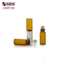 China 3ml+3ml Double‑Ended Tubular Glass Roll‑On Bottle Empty Dual Chamber Roller Vial for sale