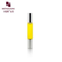 China Refillable 10ml Single Chamber Double‑Roller Glass Roll‑On Bottle Two Ends Roller Vial Custom Cosmetic Packaging for sale