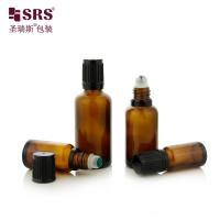 China Various Capacity Glass Roller Bottles Steel Ball For Aromatherapy Essential Oil Packaging for sale