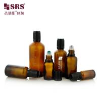 China Various Capacity Glass Roller Bottles Steel Ball For Aromatherapy Essential Oil Packaging for sale