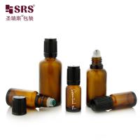 China Various Capacity Glass Roller Bottles Steel Ball For Aromatherapy Essential Oil Packaging for sale