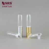 China 5ml+5ml Round Head 2 In 1 Dual Tube Glass Roll On Bottle Double-ended Roller Bottle For Cuticle Oil Essential Oil for sale
