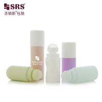 China Factory Supply 50ml 60ml 90ml Roller Bottle, Empty Deodorant Roll-on Bottle With Double Layer Childproof Cap Custom Logo for sale