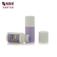 China 60ml Cylindrical Roll On Bottle, Plastic Deodorant Roller Bottle With Double Layer Child Resistant Cap for sale