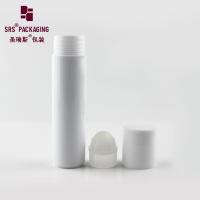 China Customizable 30ml Plastic Roll On Bottle with PP Ball and Plastic Cap for sale