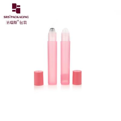 China 15ml Colorful Roll On Bottle with Steel Ball for Sample Application for sale
