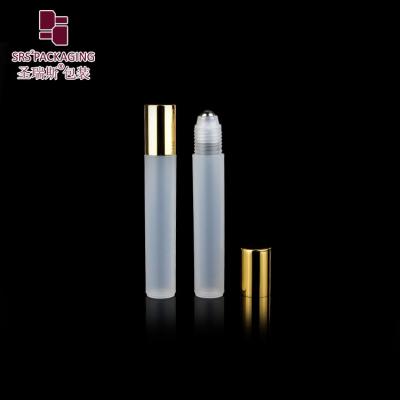 China Steel Ball Aluminum Cap PP Injection Roll On Bottle - 15ml Sample for sale