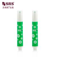 China AY-15ML Eye Cream Roll On Bottle With Airless Pump Green Label for sale