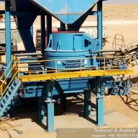 China 80 TPH VSI Sand Manufacturing Machine , Phosphate Sand Crushing Machine for sale