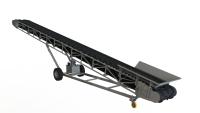 China Mining Quarry Limestone Stone Crusher Parts Rubber Transport Belt Conveyors for sale