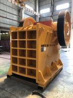 China Big Yellow Stone Crusher Machine For Hard Rock Basalt Crushing PE 750x1060 for sale