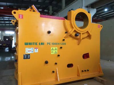 China Large Capacity PE Jaw Crusher 1000 X 1200 Easy Adjustment For Mine Quarry for sale