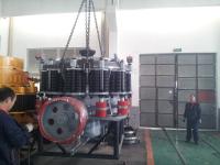 China Construction Wastecone Crusher Machine Cast Steel Frame Material 300 T/H for sale