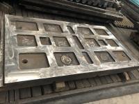 China High Manganese Stone Crusher Parts Jaw Crusher Wear Parts Spare Parts Jaw Plate for sale