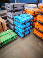 China Hammer Plate Stone Crusher Spare Parts Impact Crusher Wearing Parts Impact Plate for sale