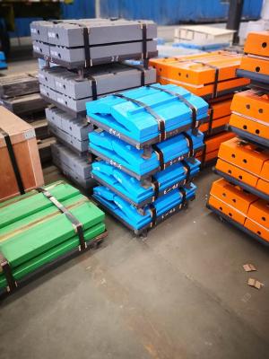 China Hammer Plate Stone Crusher Spare Parts Impact Crusher Wearing Parts Impact Plate for sale