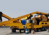 China 210 TPH Mobile Crusher Plant Portable Cone Crusher With Diesel Generator for sale