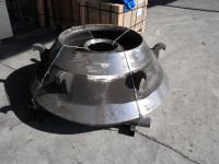 China Minyu MCC1300 Stone Crusher Parts Mantle And Concave High Manganse Mn13 Mn18 Mn22 for sale
