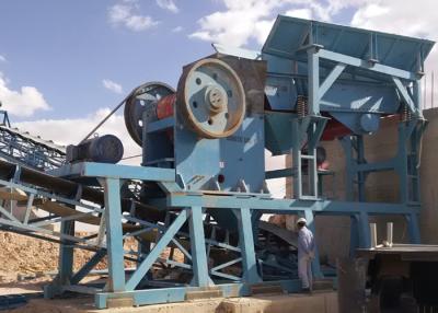 China Skid Mounted PE-800x1060 Jaw Crusher Plant Used in Basalt Quarry for sale