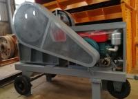 China 30tph Diesel PE Jaw Crusher Portable Stone Jaw Crusher 300r/Min for sale