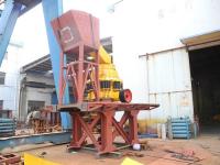 China 16mm Discharge 200t/H Hydraulic Spring Cone Crusher 610rpm for sale