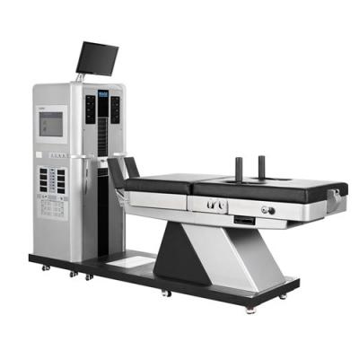 China Silver Non Surgical Spinal Decompression Machine With Touch Screen Computer for sale