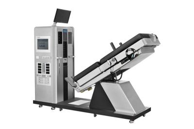 China Reliable Silver Spinal Decompression Equipment With Touch Screen Computer for sale