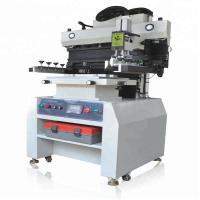 China Semi Auto Desktop Solder Paste SMT Stencil Machine for sale