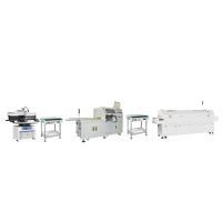 China Semi Auto High Flexibility Led Bulb Assembly SMT Line Machine for sale