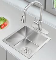 China 2023 New Models Original Supplier Undermount Kitchen Sink Handmade Sink SUS304 16G/18G for sale