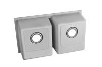 China Popular Item Undermount Double Sinks Stainless Steel Handmade Kitchen Sinks for sale