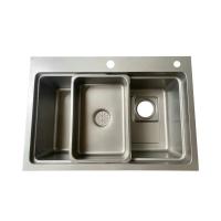 China Factory Send Durable Stainless Steel Handmade Sink Topmount Pressed Drawn Vietnam China Sink for sale