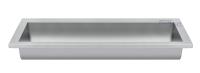 China Commerical Wall Mounted Hung Single Wash Trough Basin Utility Stainless Steel 304 for food factory farms and petting zoos. for sale
