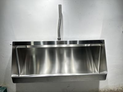China Factory Stainless Steel Wall Mounted Trough Urinal For School, Sports Venues, Public Toilets for sale